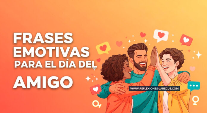 Frases Emotivas Día del Amigo 2025 - Mensajes Únicos